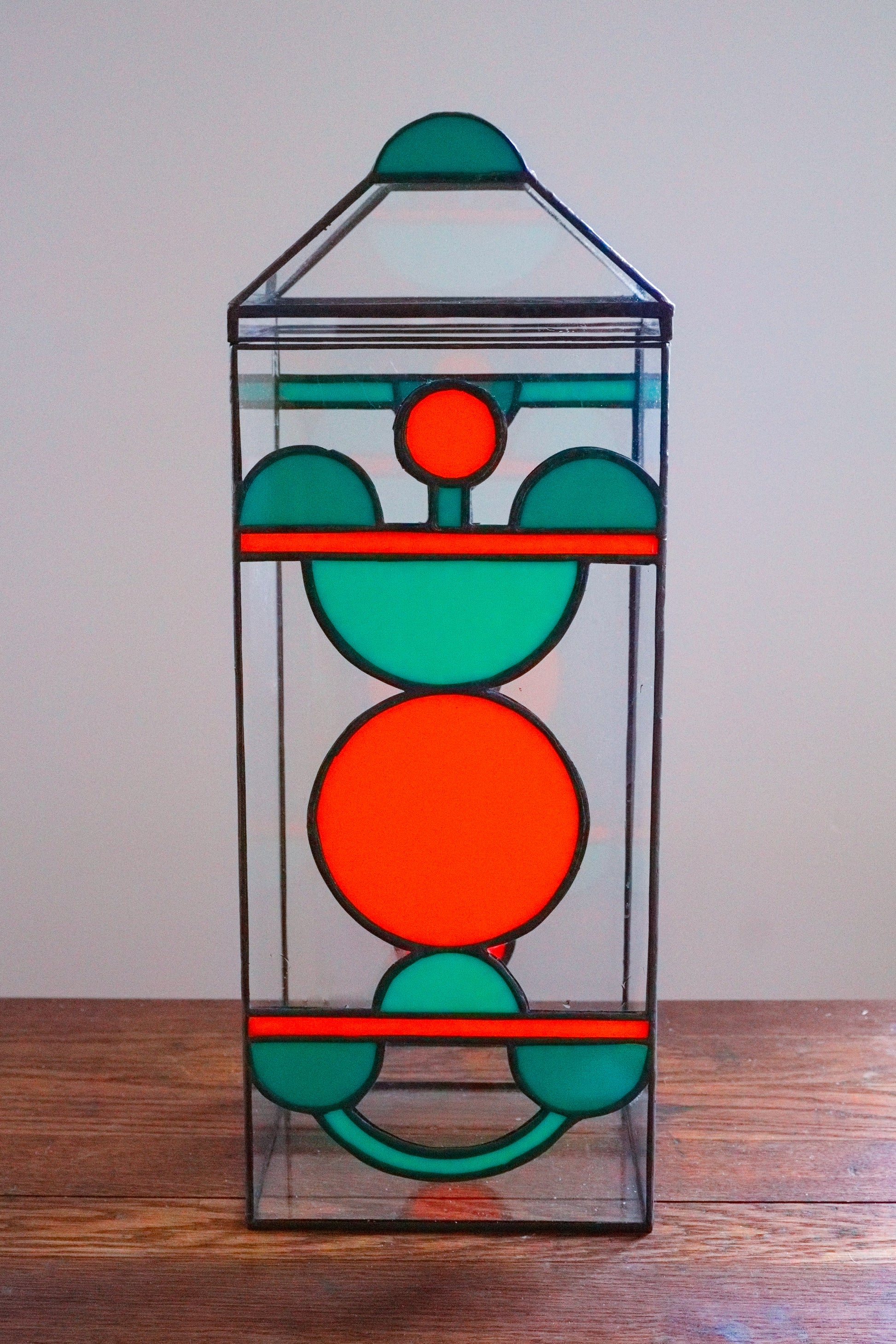 Disc Stained-Glass Terrarium – LeadHead Glass